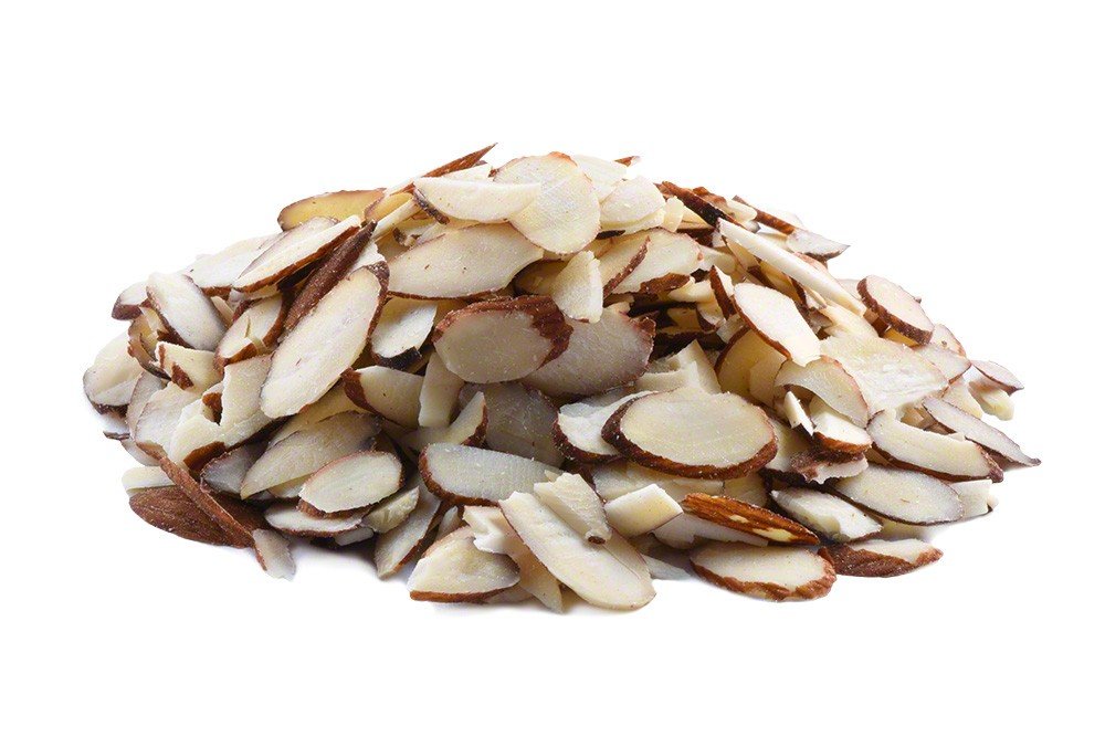 Almendras En Rodajas Almendras En Rodajas Cortadas A Mano, Rejilla