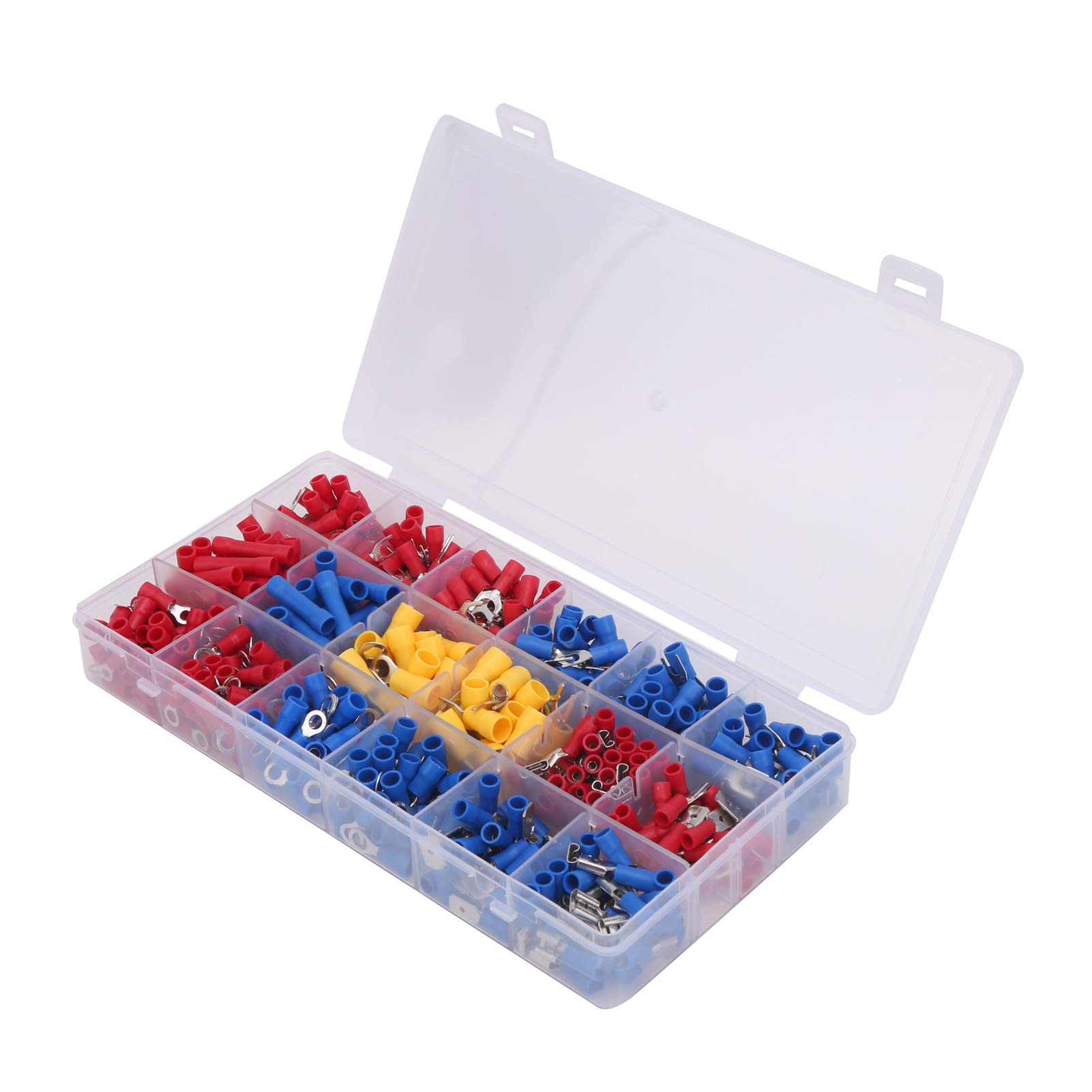 Crimp Connectors Set 520-Piece Crimp Connector Kit - Cold Pressed Wire ...