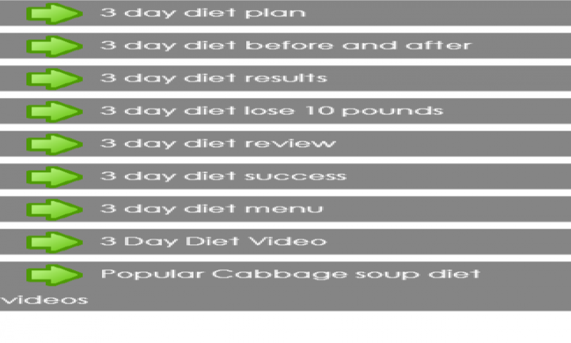 3 Day Diet Plan - App on Amazon Appstore
