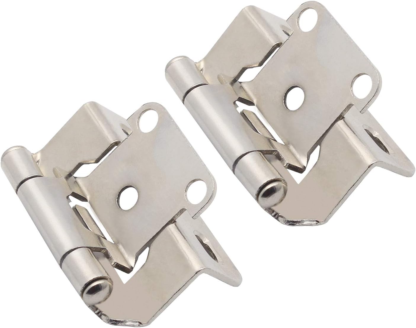 Hickory Hardware P5710F-SN-10B Self Closing Semi-Concealed Hinge 1/2 ...