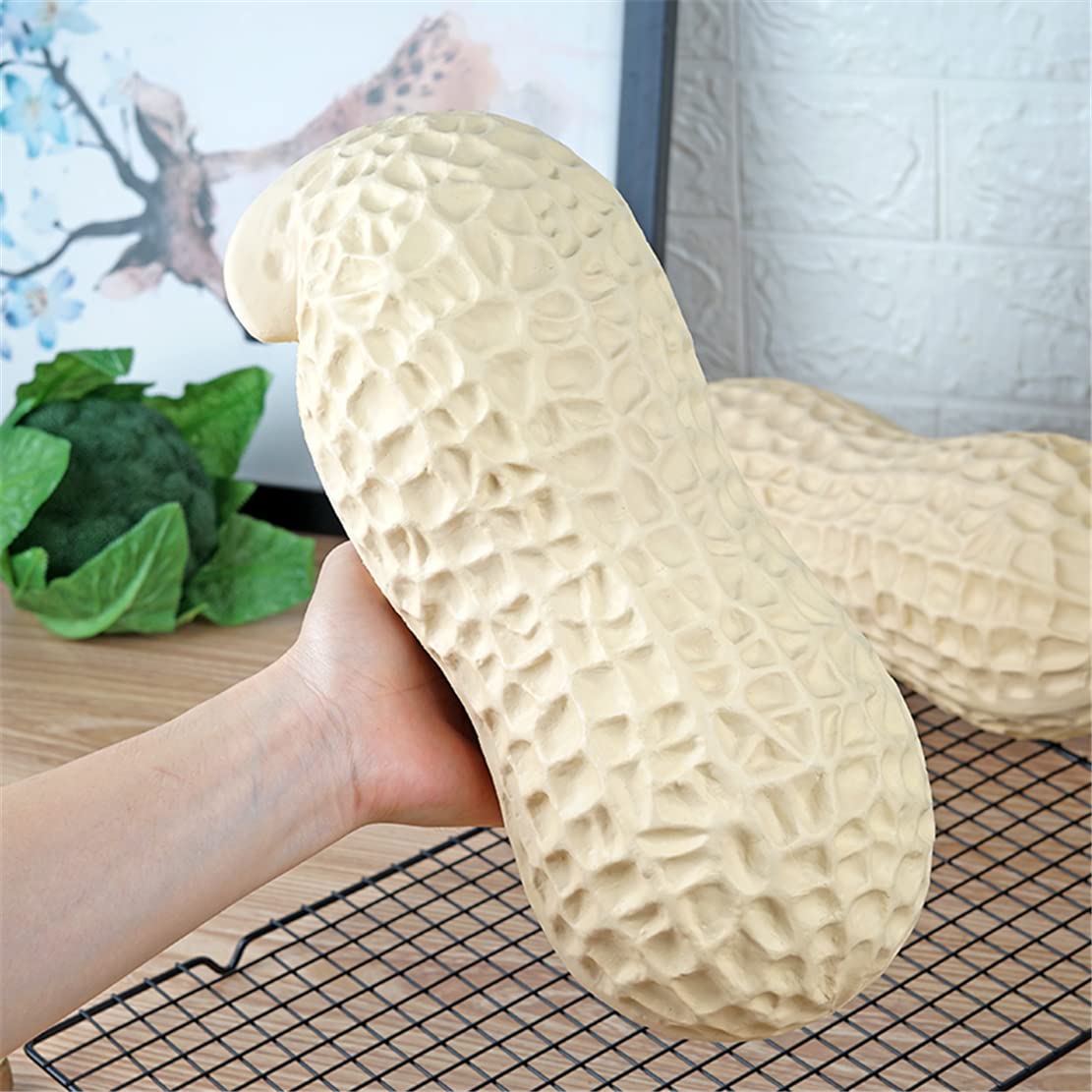 Amazon.com: Zzooi 1 pcs Big Size Fake Peanut Large Size Artificial ...