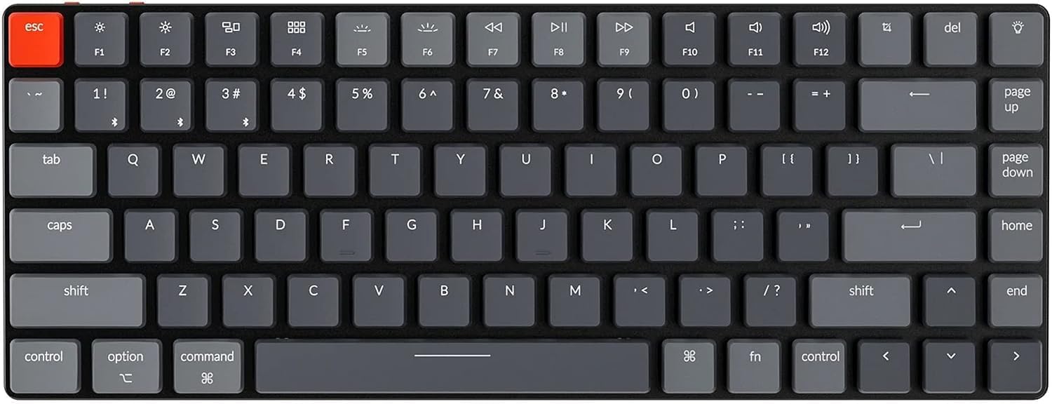 Amazon.com: Durgod K710 Wireless Mechanical Keyboard, 84-Key 75% Layout ...