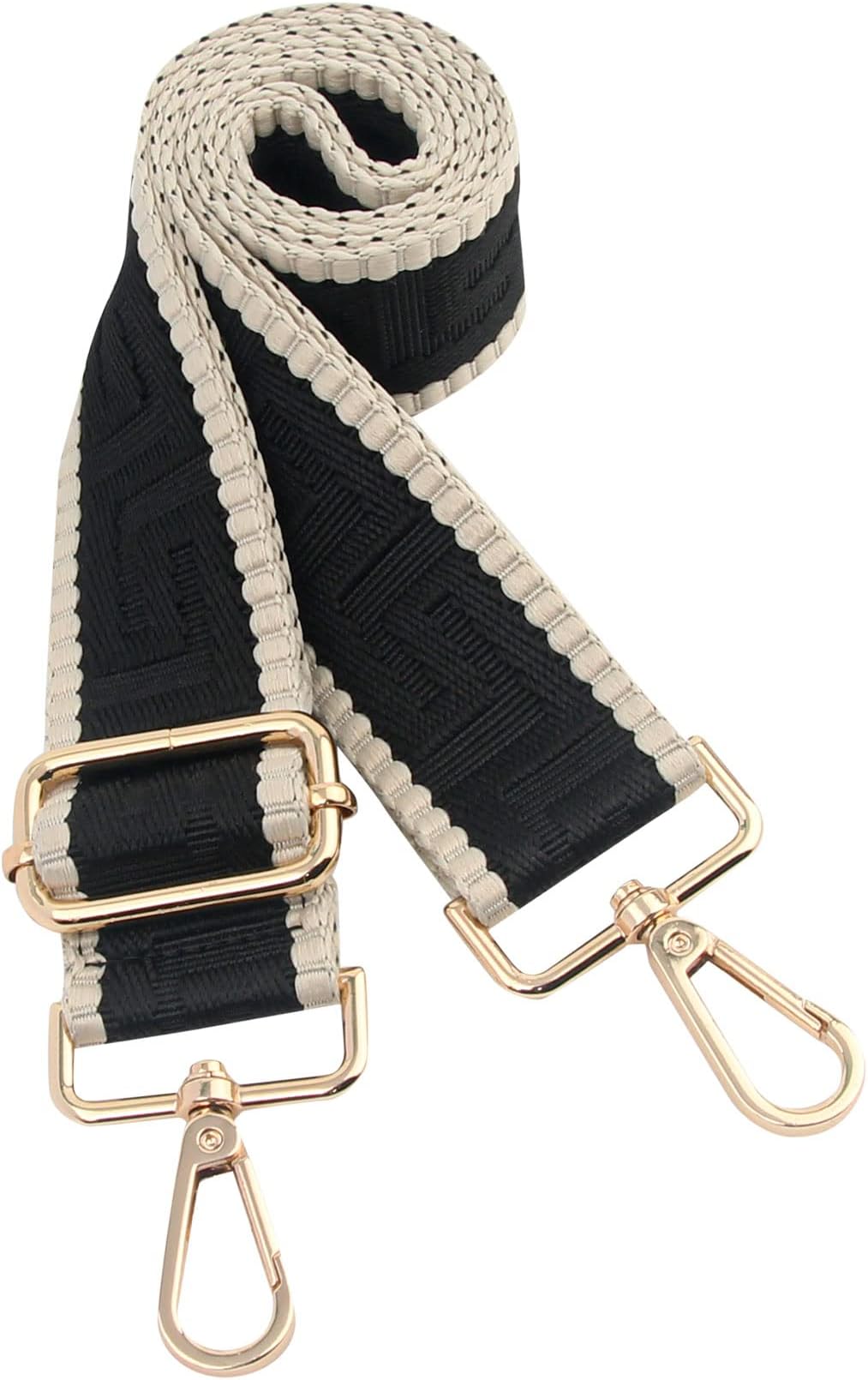 chushui Purse Strap,Replacement Crossbody Shoulder Strap for Handbag (Jacquard Black) : Amazon ...