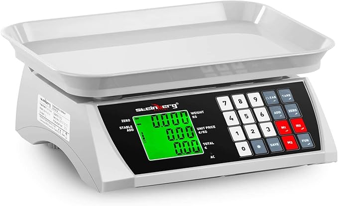 Steinberg Systems Price Calculating Scale Digital SBS-PW-301CA ...