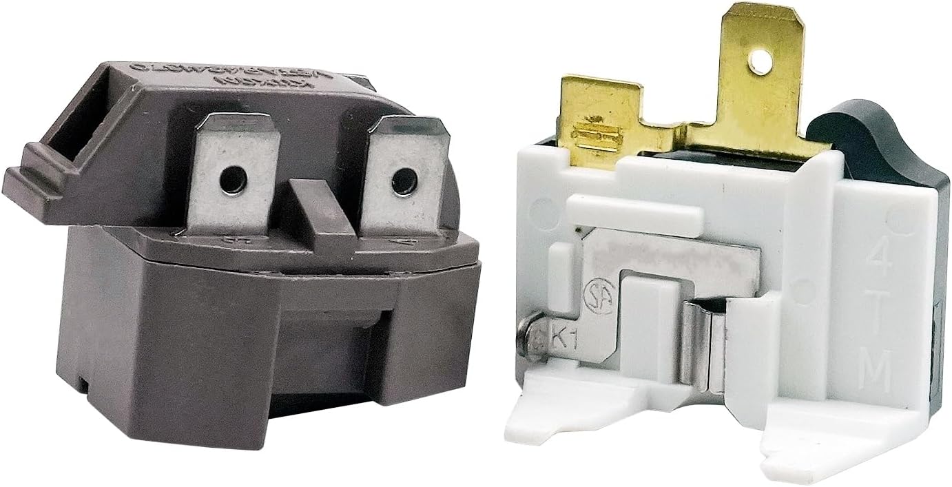 Amazon.com: PTC Refrigerator Starter Compressor Relay 4387913 4 Pin and ...