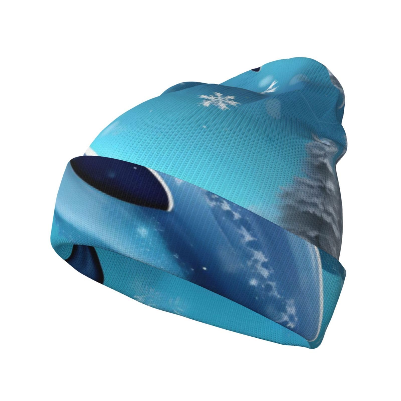 Uni Elastic 루즈 니트 모자 아웃도어 스포츠 여행 패션 워머 남성용 스키 모자 겨울 The Dolphin 겨울 워머 비니 모자 블랙 Kr