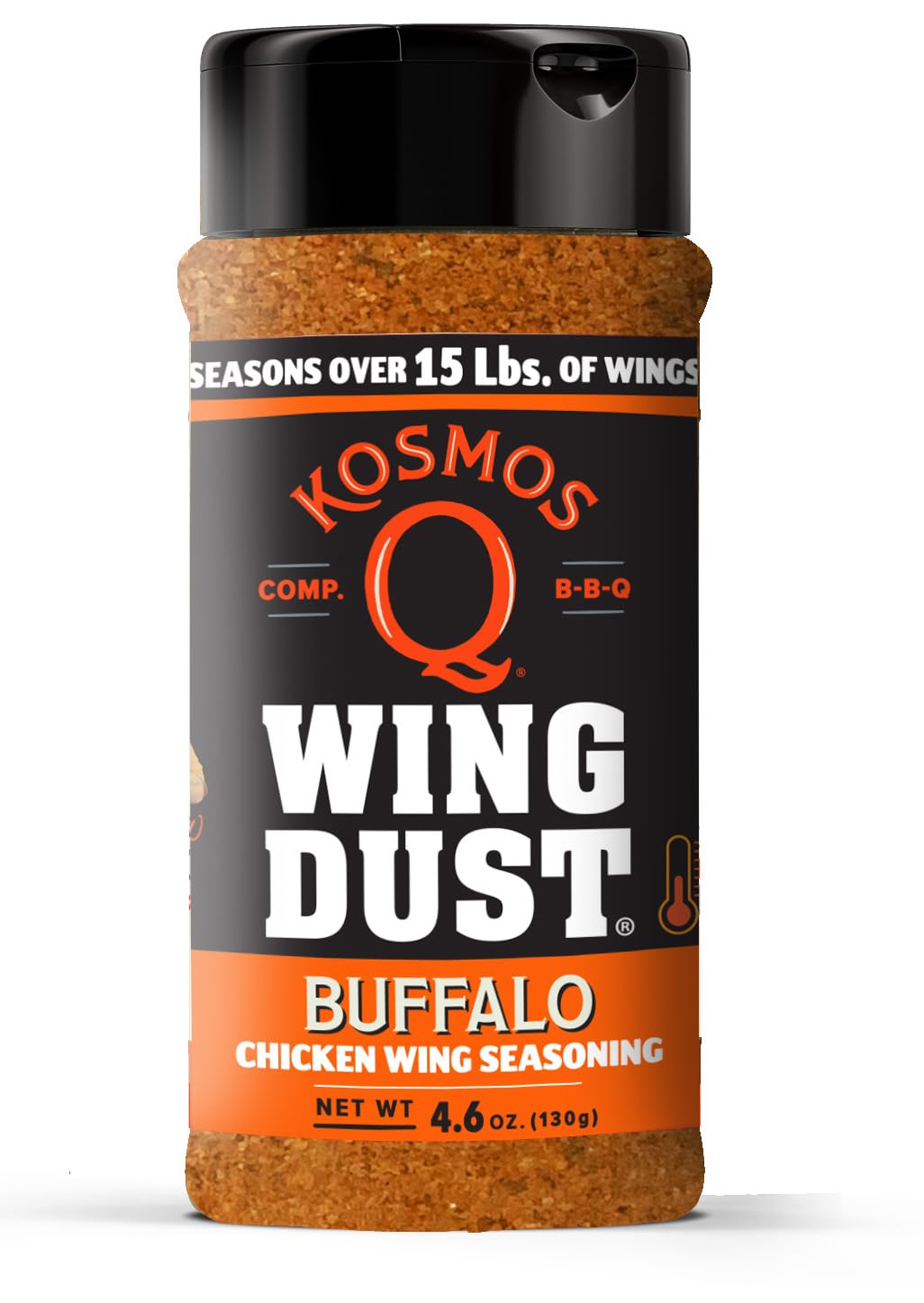 Snapklik.com : Kosmos Q Buffalo Wing Dust - Classic Buffalo Seasoning ...