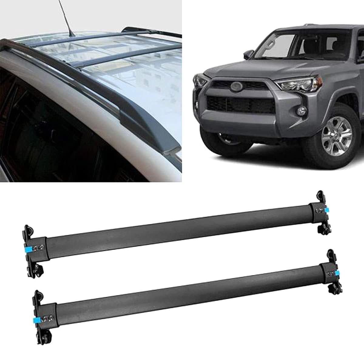 Amazon.com: Autoxrun Roof Rack Crossbars Compatible with 4Runner 2010 ...