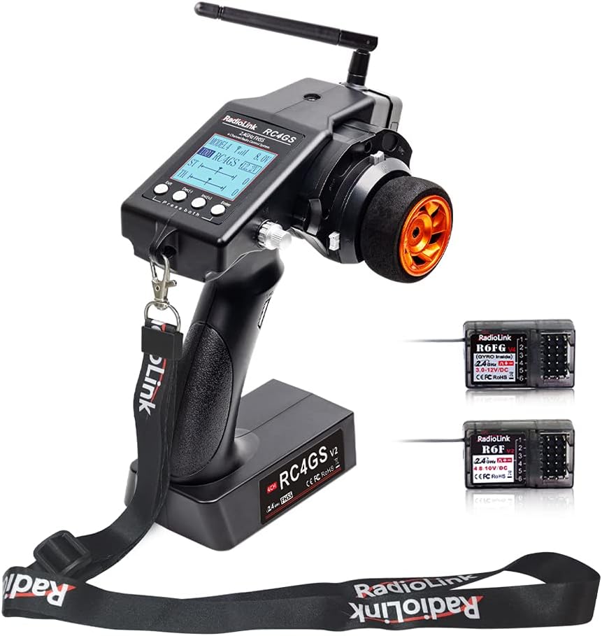 Radiolink RC4GS V2 RC Radio Transmitter and 2 Receiver R6FG(Built in ...