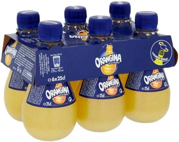 Orangina Boisson gazeuse rafraîchissante aux fruits, orange - Les 6 ...