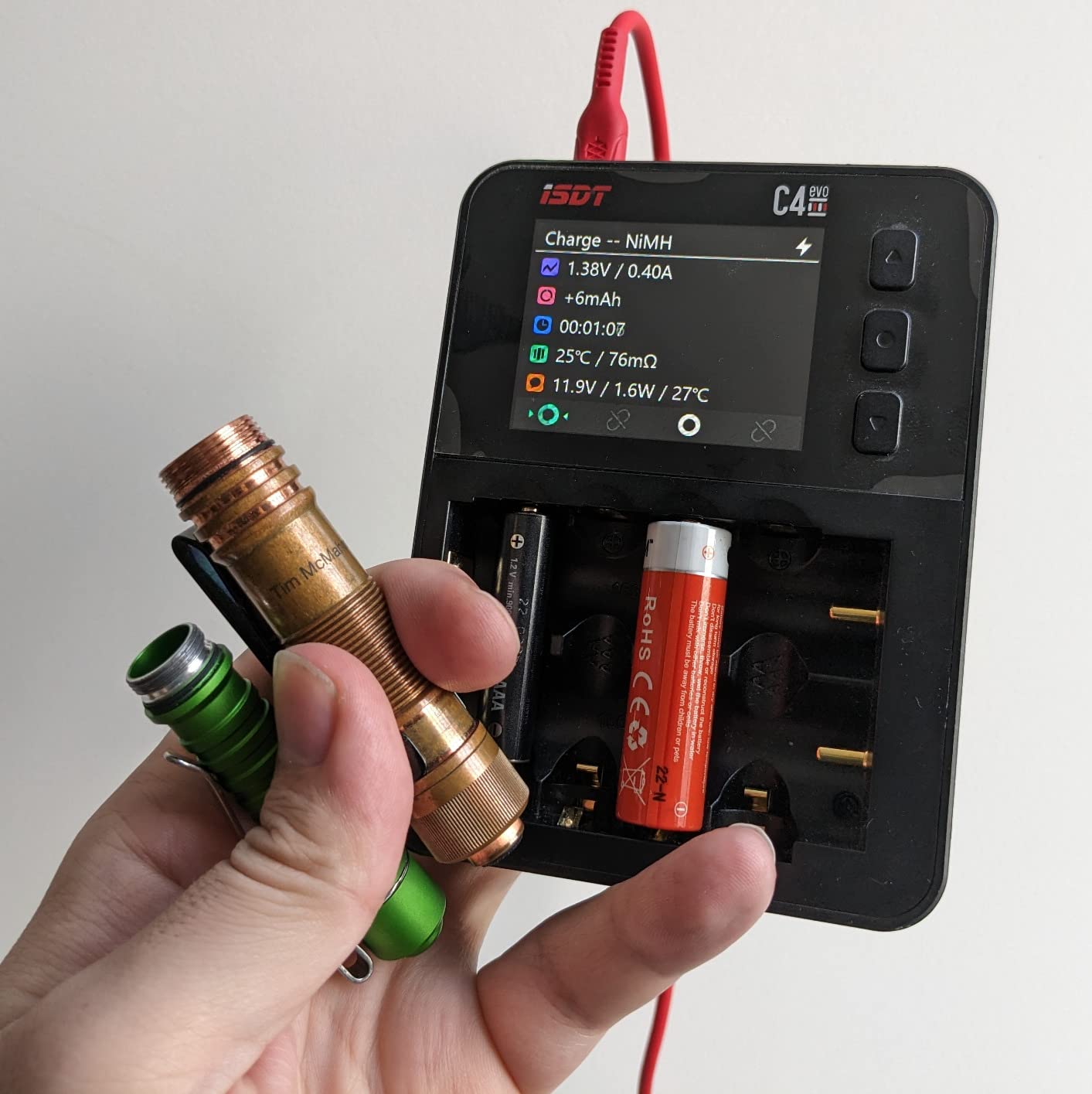 LIMETA R4EVO 6-Slot Battery Charger, Fast Smart Charger for AA/AAA ...