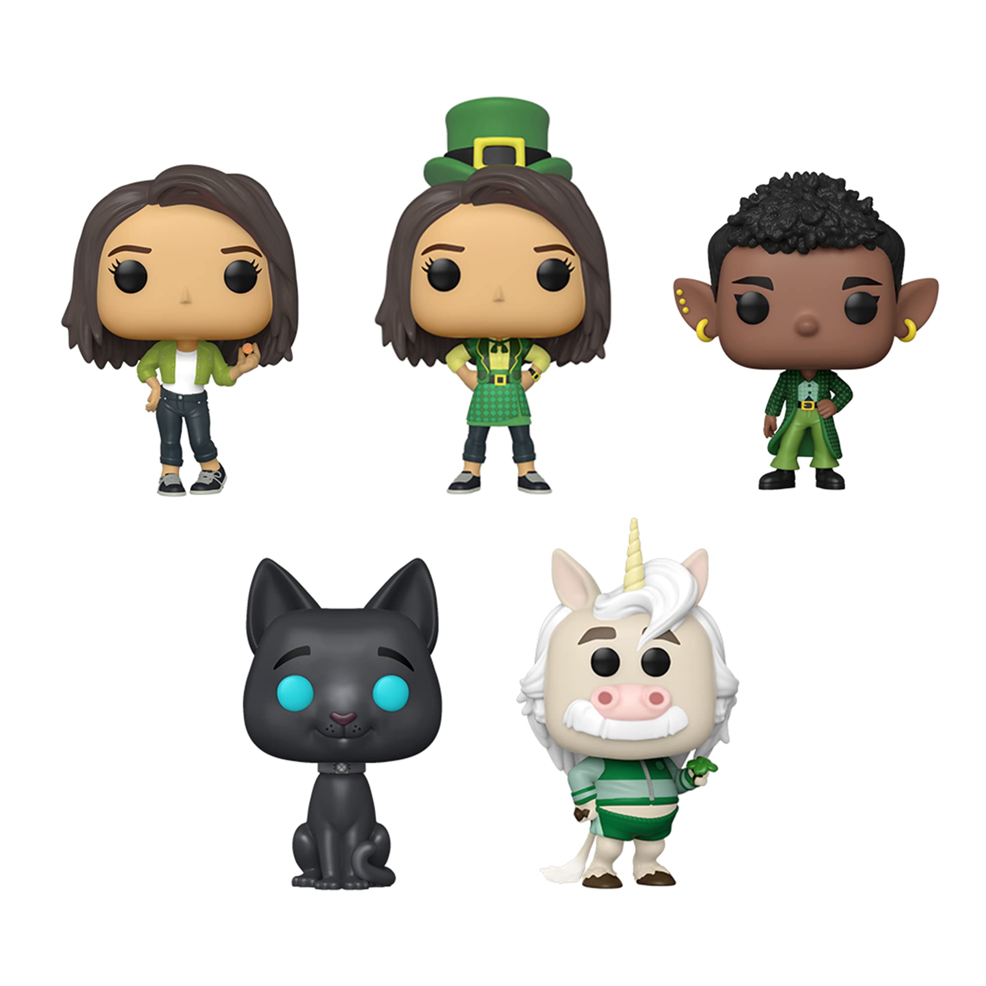 Amazon.com: Funko Pop! Luck: - Set of 5 - Bob, Jeff, Sam Greenfield ...