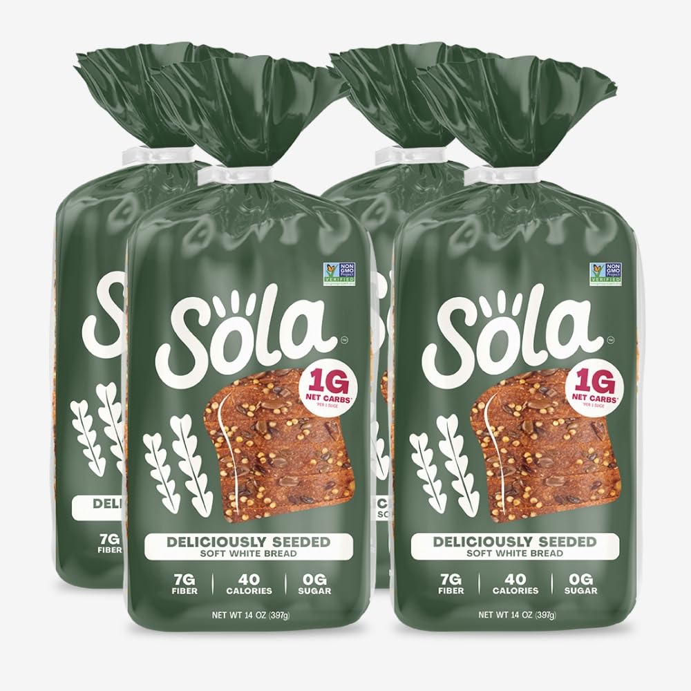 Amazon.com: Sola Deliciously Seeded Bread (Pack of 4) : Grocery ...