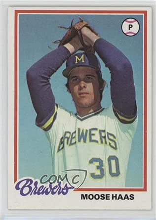 Amazon.com: Moose Haas (Baseball Card) 1978 Topps - [Base] #649 ...