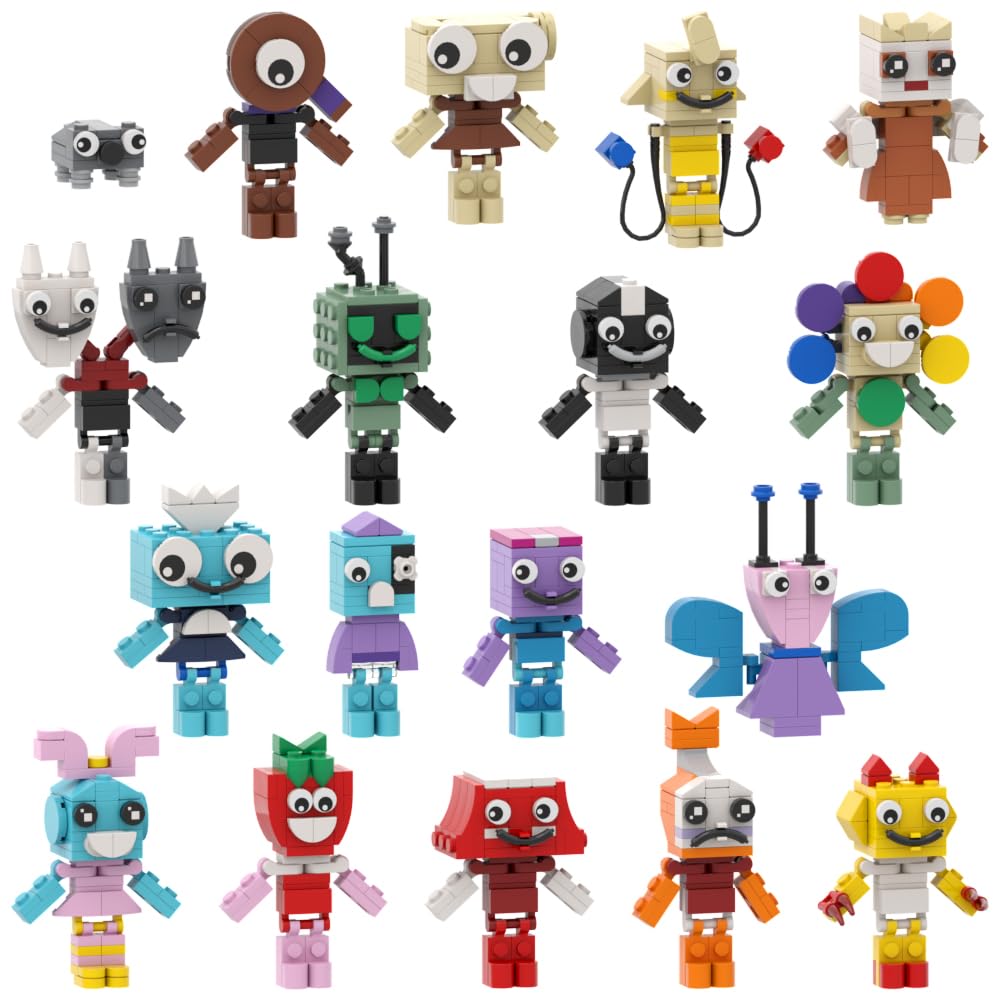 Amazon.com: Dandy's World Building Block Toys,18 in 1 Dandy's World ...
