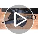 Amazon.com : NedFoss PIONEER Small EDC Fixed Blade Knife - 3.4" Full ...