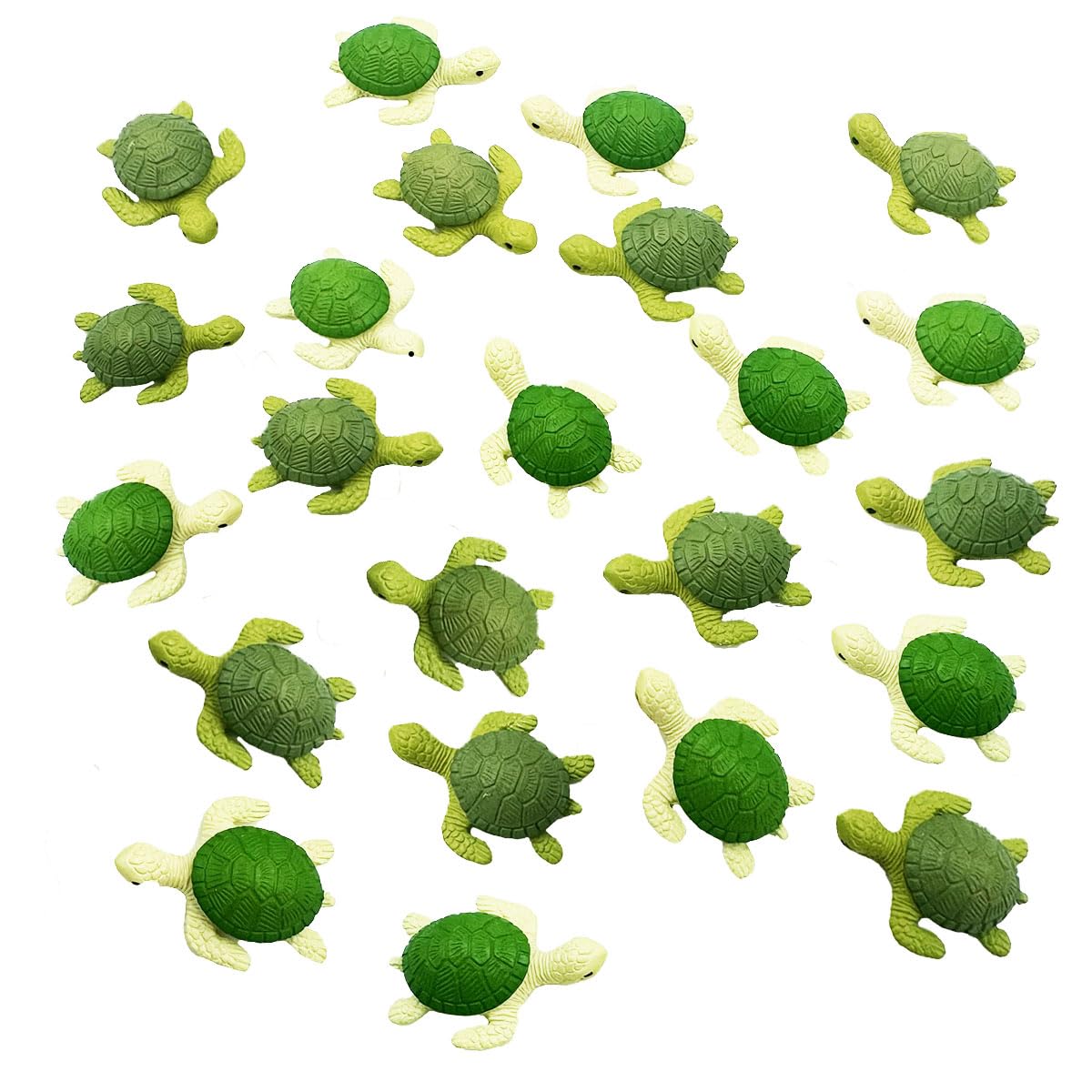 Amazon.com: Mini Green Turtle - 20Pcs Resin Miniature Sea Turtle ...