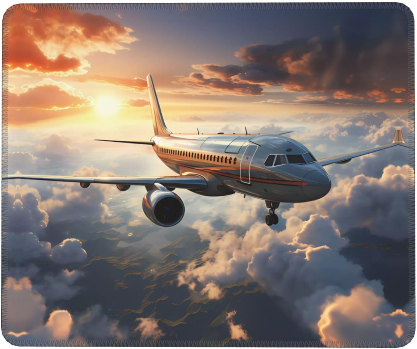Amazon.com: Mouxiugei Airplanes are Soaring Premium Gaming Mouse Pad ...