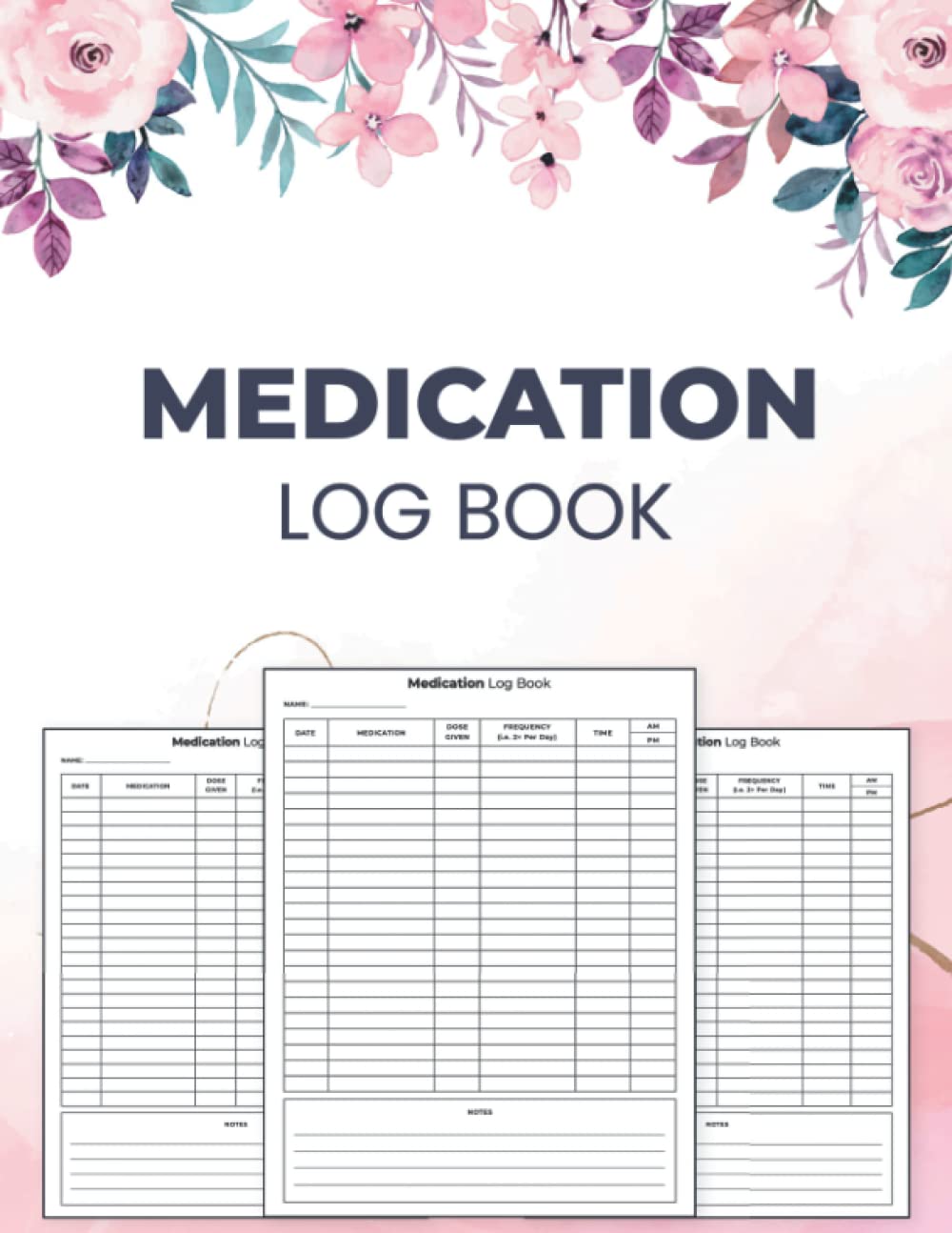 Medication Log Book: Daily Medication Checklist Organizer Log Book ...