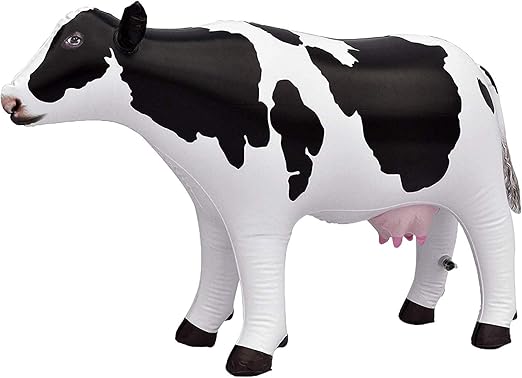 Amazon.com: Jet Creations Cow Inflatable Animal Baby 37 inch Long Great ...