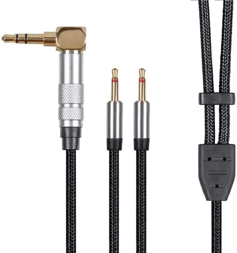 Monolith Dual 2.5mm to 3.5mm Headphone Cable - 6 Feet - Black With ...