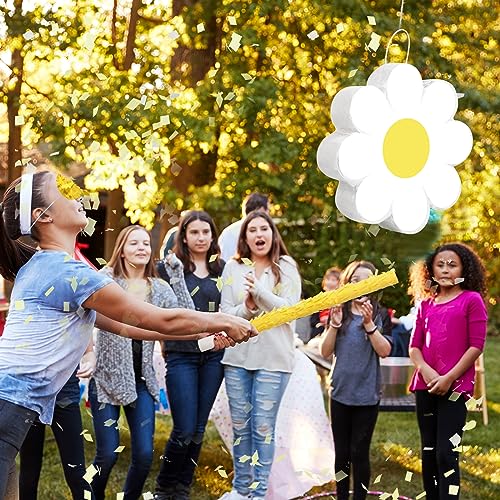 Snapklik.com : Aoriher Daisy Flower Pinata Set Include Bat Blindfold ...