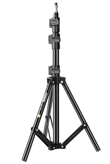 Prolite Heavy-Duty Light Stand (6 feet) for Ring Light, Flash ...