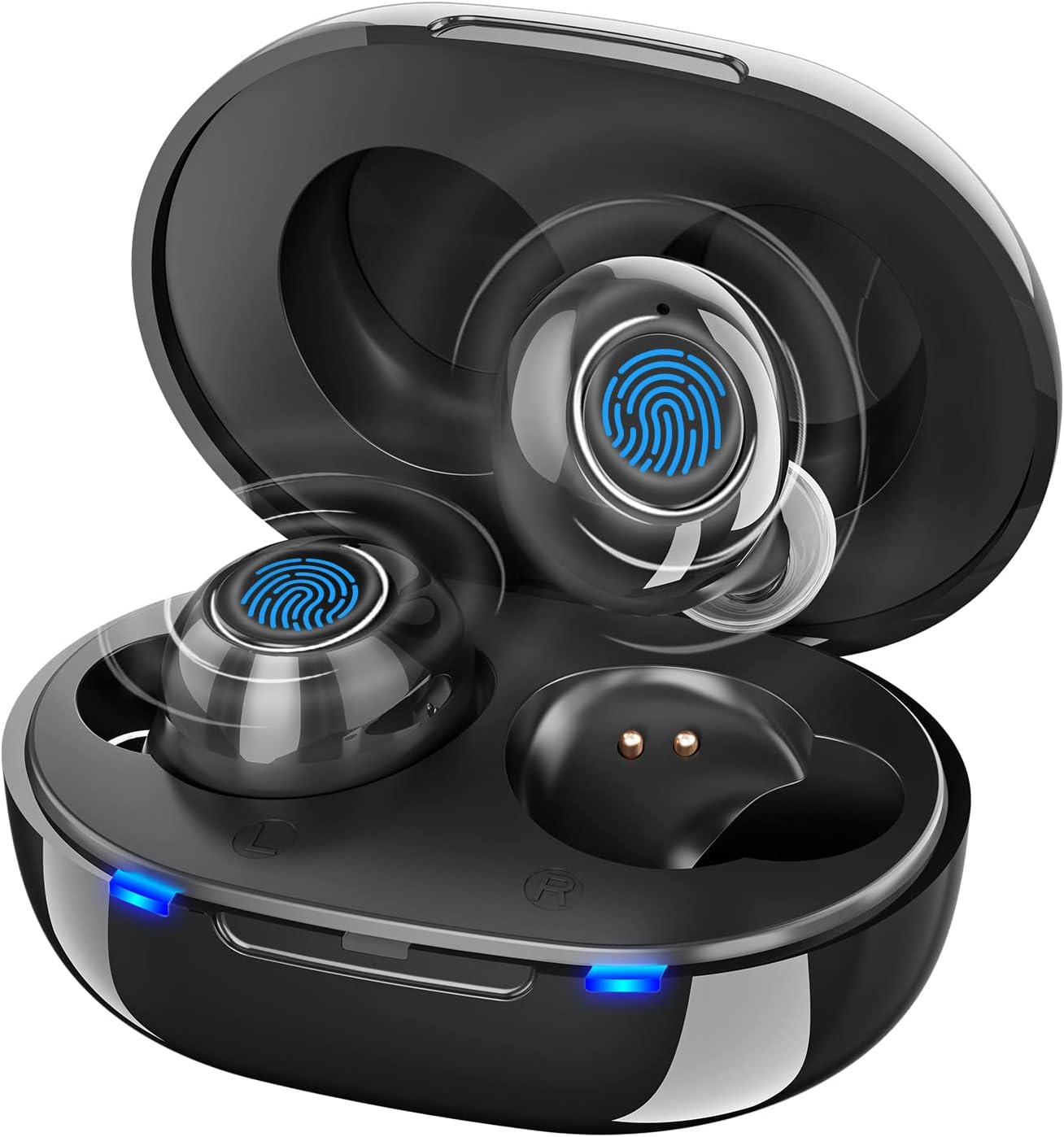 JINGHAO Hearing Amplifiers Aids Rechargeable with USB Charger Case ...