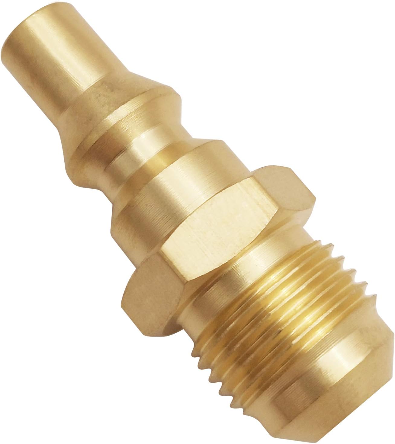 Amazon.com: MENSI 3/8" Male Flare X 1/4" Quick Connect Plug for Female ...