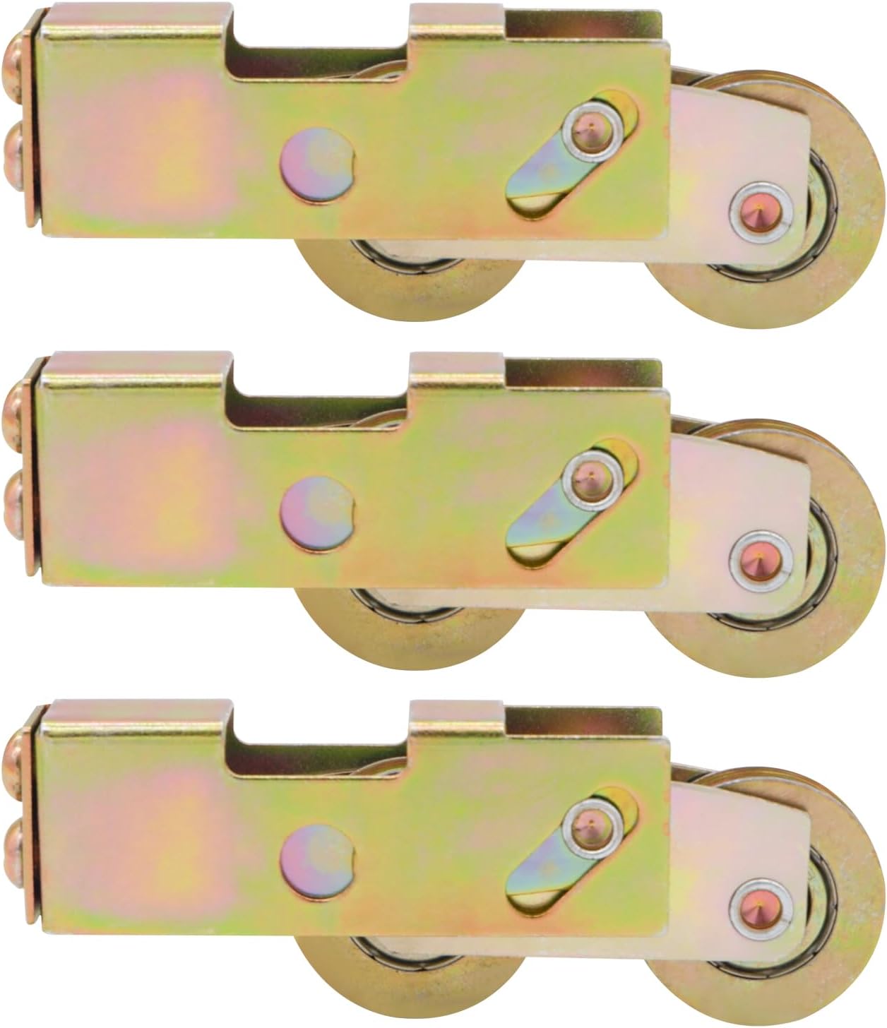 Amazon.com: 3 Pack Sliding Door Rollers, 1-1/4 Inch Sliding Door Tandem ...