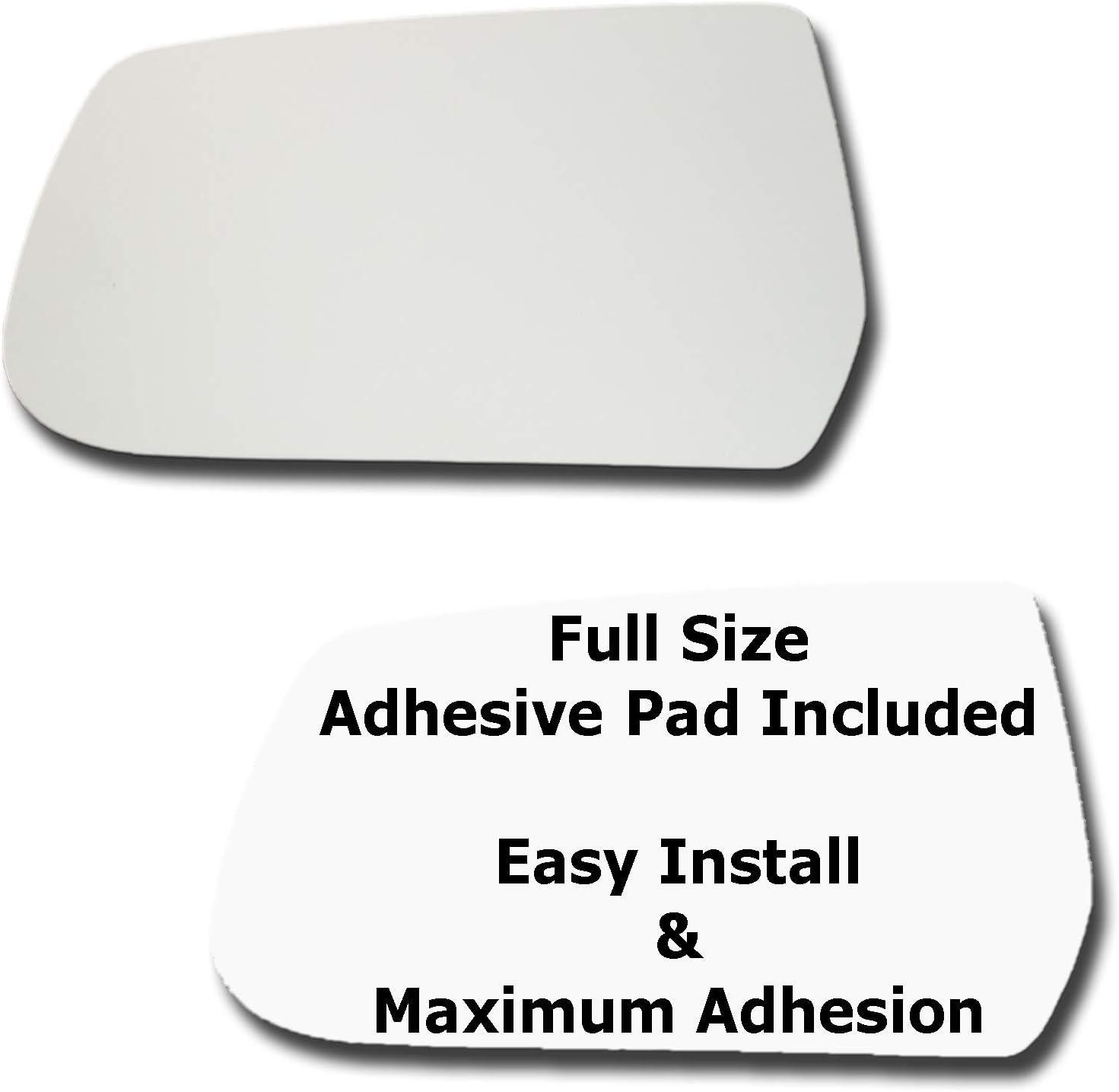 Amazon.com: Mirror Glass + Full Size Adhesive Pad for 2014-2020 ...