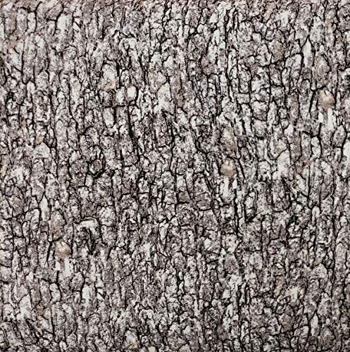 Amazon.com: Gray Pine Bark Fabric, Landscape Fabric, Elizabeths Studios ...