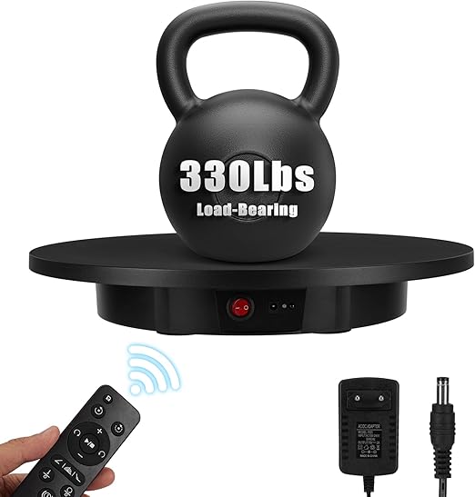 Amazon.com: Motorized Rotating Display Stand, Remote Control Rotating ...