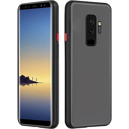 Pikkme Samsung Galaxy S9 Plus / S9+ Back Cover | Hybrid Smoked Back ...
