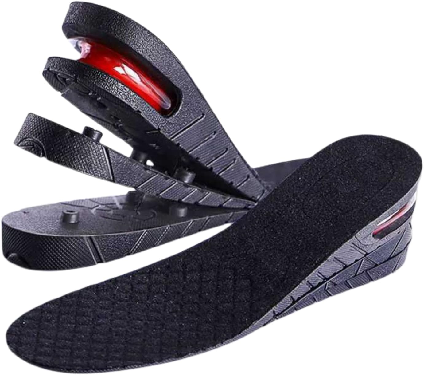 Height Increase Insoles 3 Layers Comfort Shoe Lift Inserts With Air ...