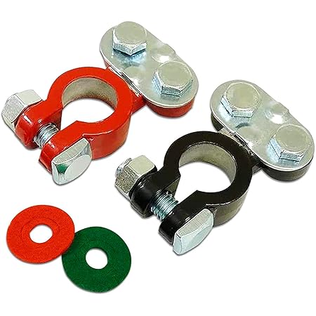 Amazon.com: Ajxn 2 PCS Cable Terminals Connector, Brass Cable Terminal ...