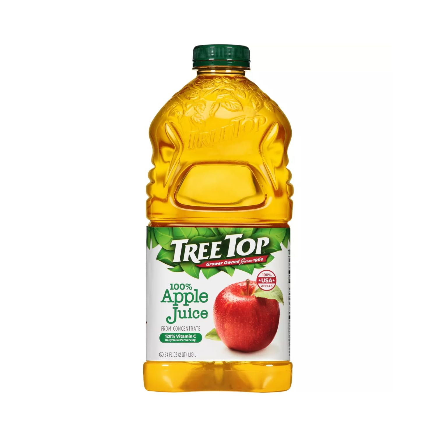 Amazon.com : Tree Top, 100% Apple Juice, 64 Fl Oz Bottle (Pack of 1 ...