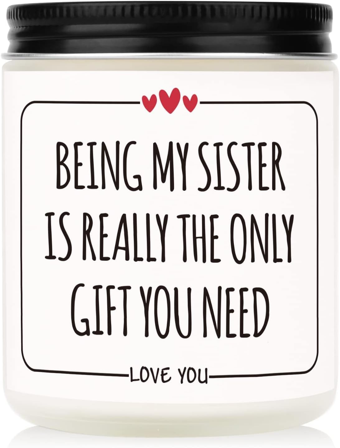 Amazon.com: Funny Sister Candle, Best Sister Gifts, Funny Gifts For ...