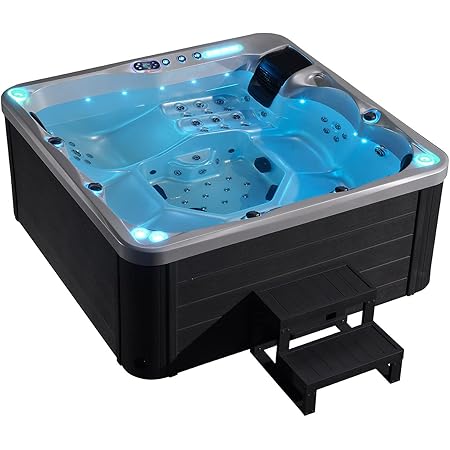 Amazon.com : Comfort Hot Tubs - 6 Person Luxury Outdoor Portable Spa ...