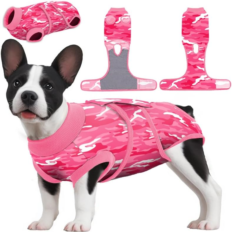 Amazon.com : PetWarm Recovery Suit for Male Dogs Neutered,Anti-Licking ...