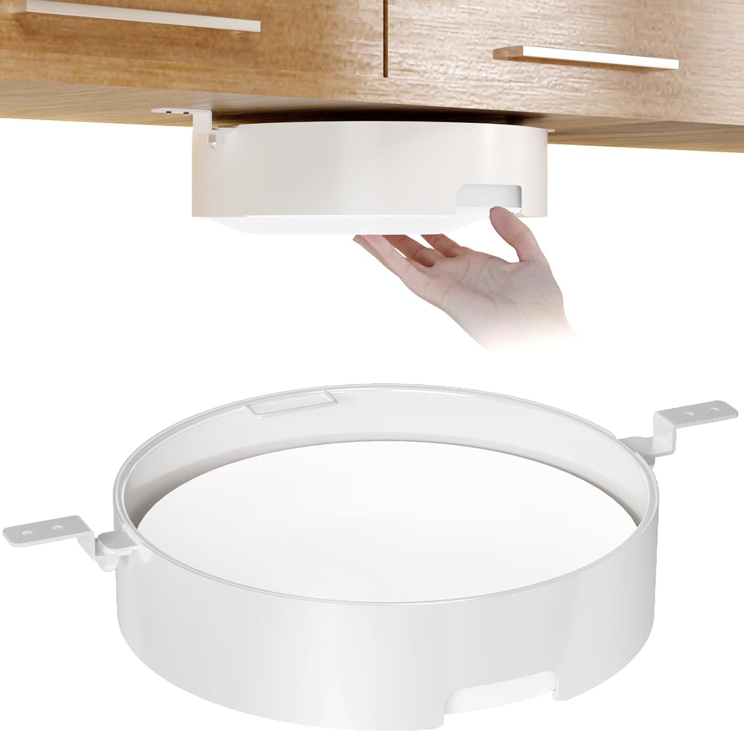 Amazon.com - PAPAGIFTREE 10-inch Paper Plate Dispenser Under Cabinet ...