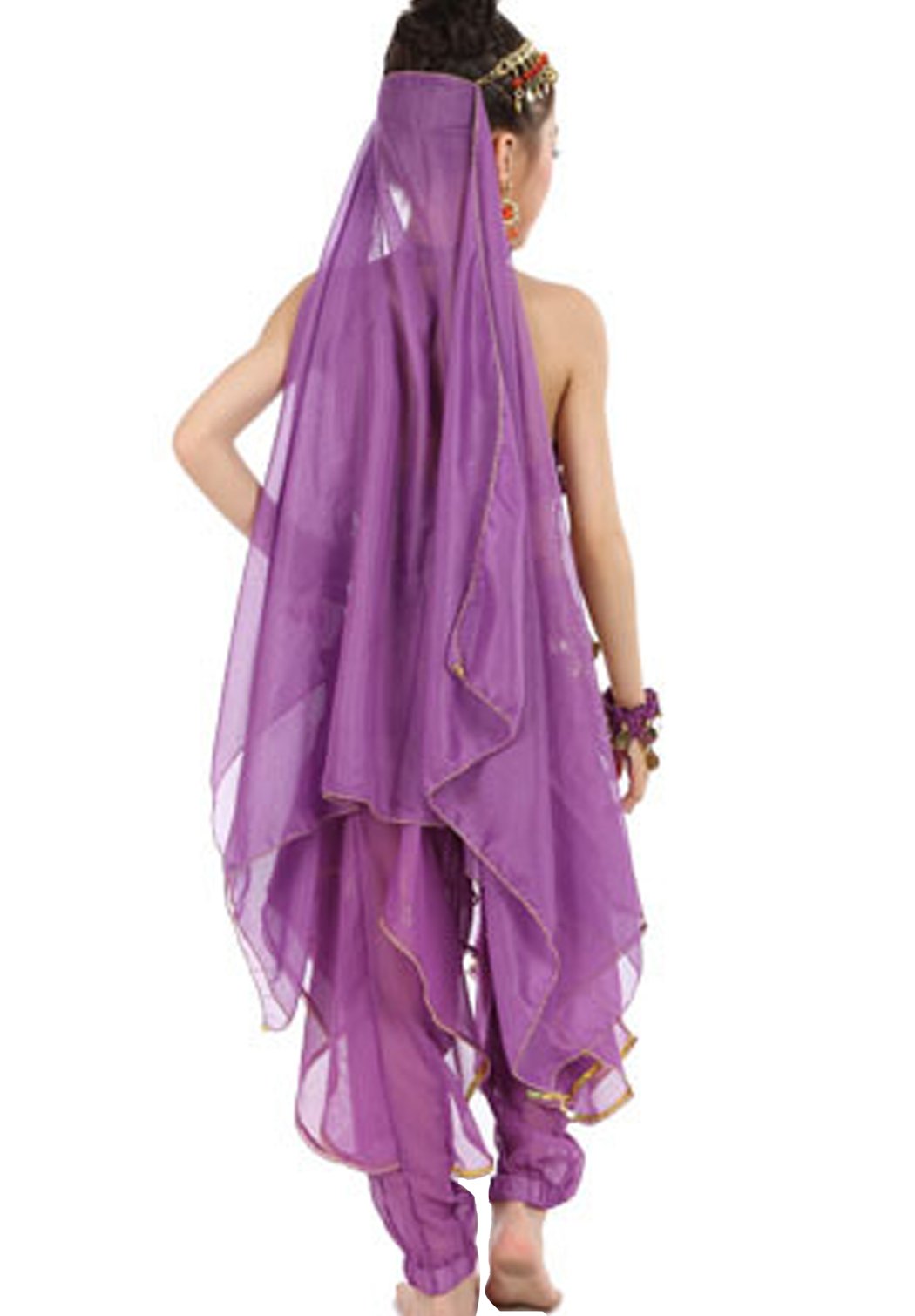 Astage Girls Genie Costume India Belly Dance Arabian Princess Halloween ...