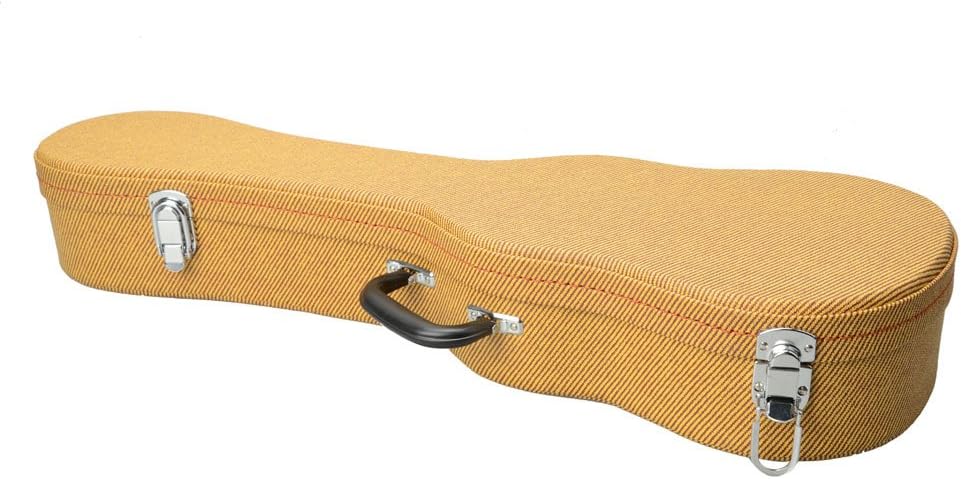 Amazon.com: Ktaxon Ukulele Leather Case,26-inch Hard Shell Ukelele Case ...