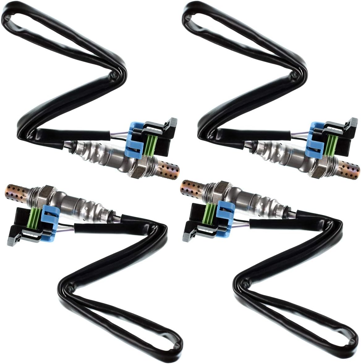 Amazon.com: Set of 4 Up and Downstream Oxygen Sensor for Chevrolet ...