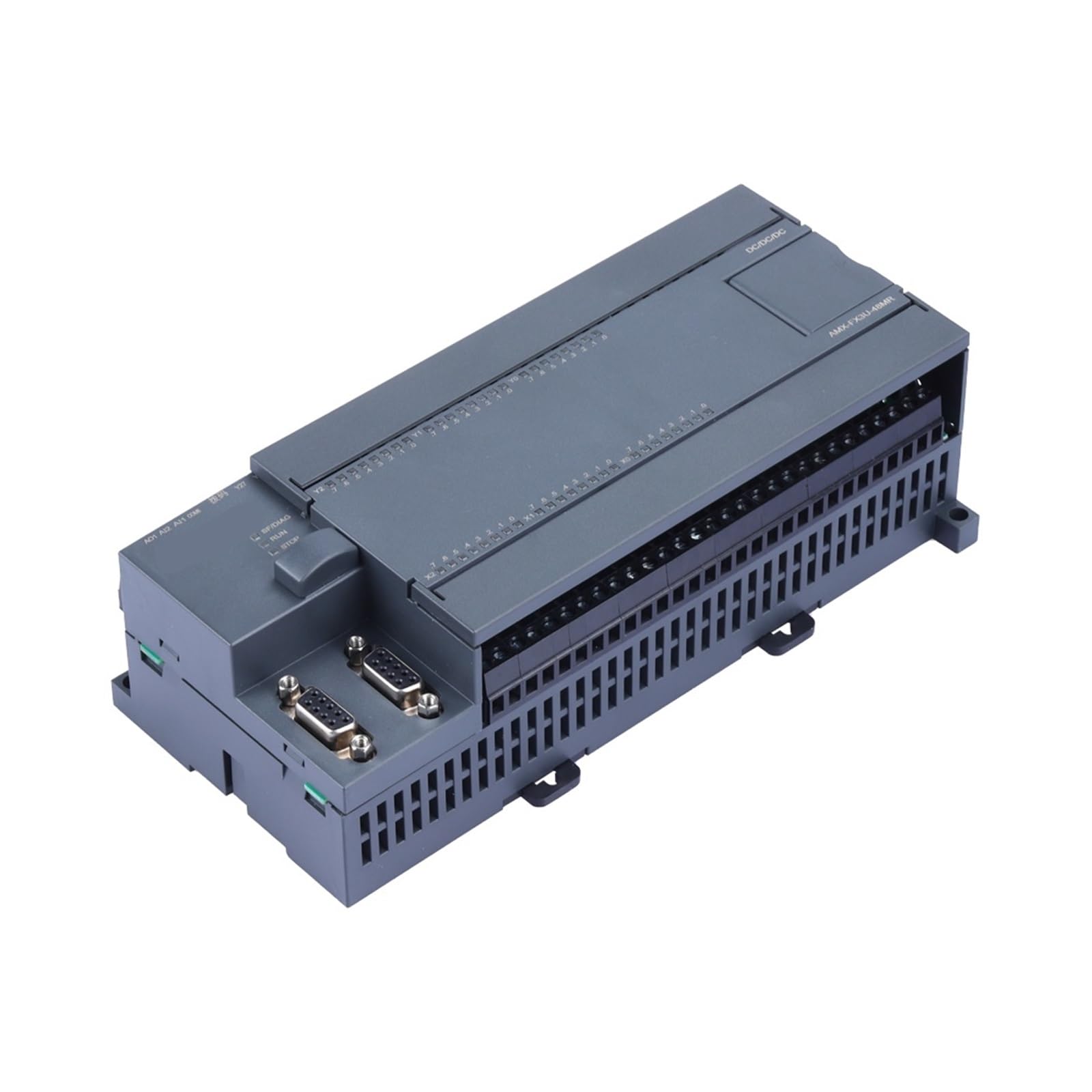 Amazon.co.jp: FX3U-48MR 交換 FX2N PLC 2AI/1AO 24DI/24DO MODBUS アナログ機能 ...