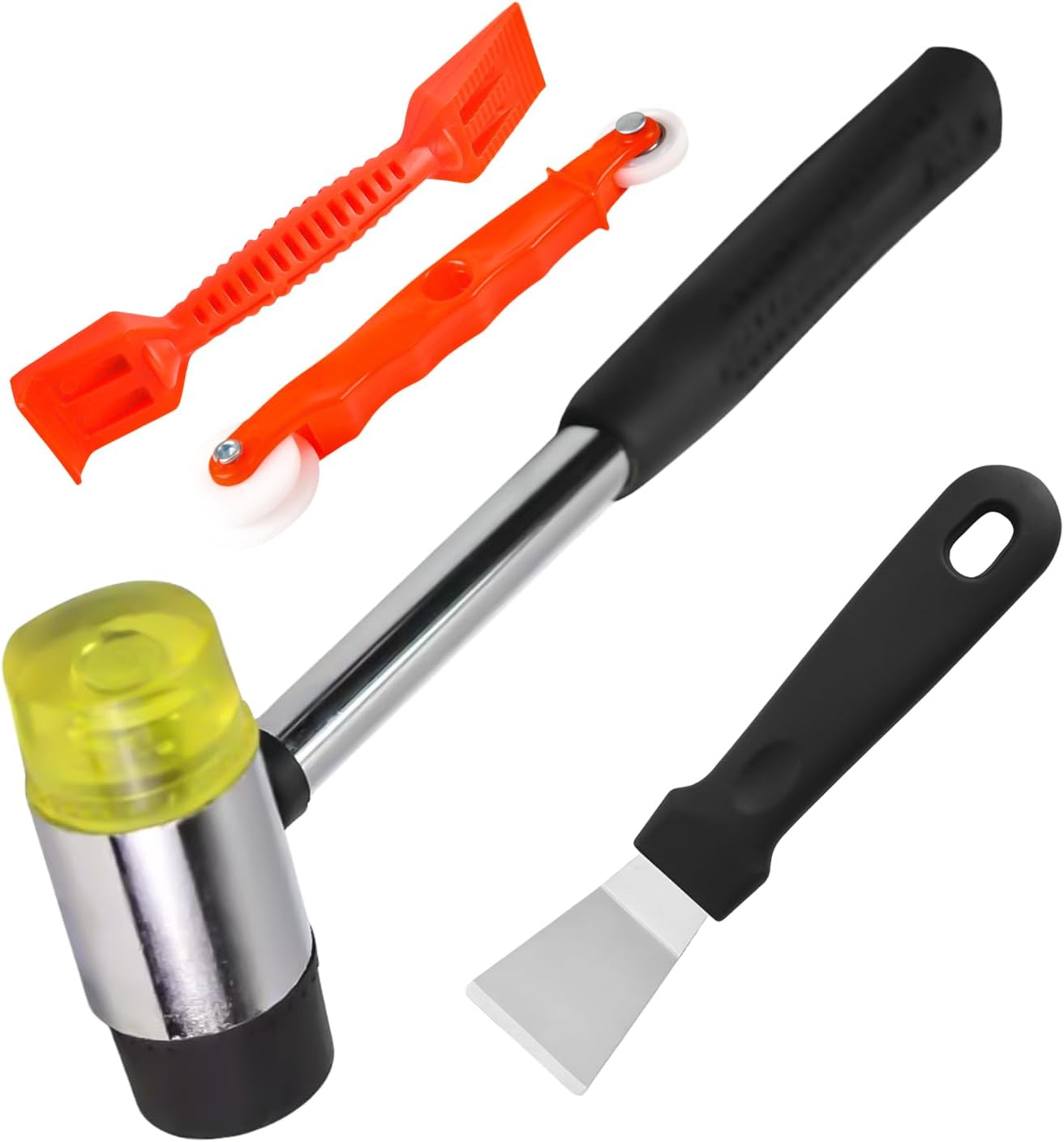 JCP Window Glazing Tool Kit Bundle with Thor 710 Nylon Hammer, JCP ...