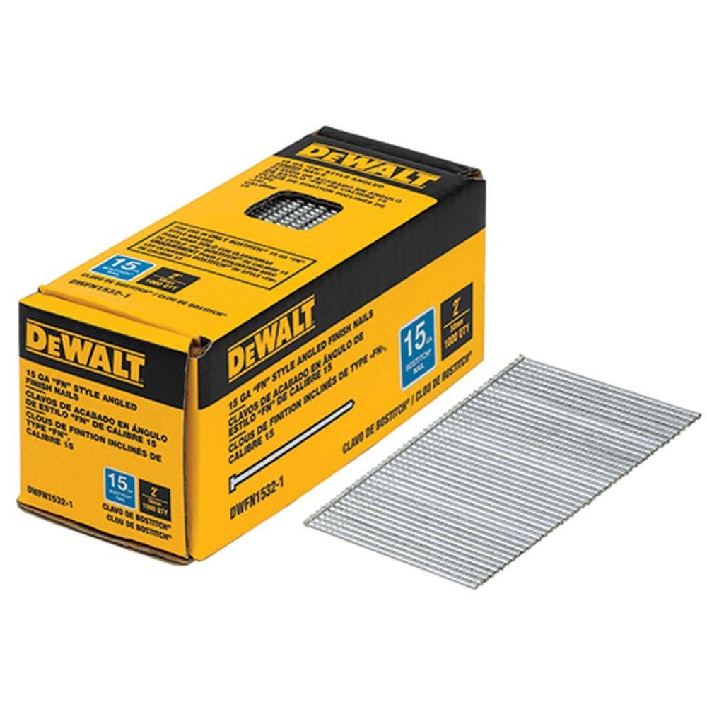 Amazon.com: 15GA, 2IN "FN" STYLE FINISH NAILS 1M : Industrial & Scientific