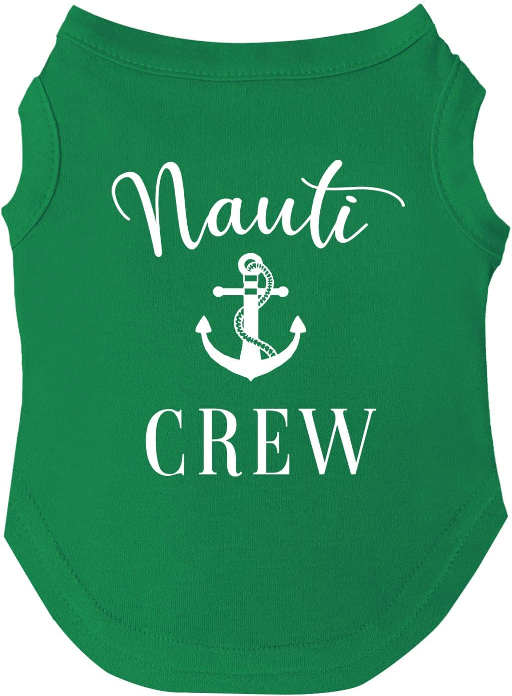Amazon.com : Nauti Crew Summer Boat Dog Tee Shirt Sizes for Puppies ...
