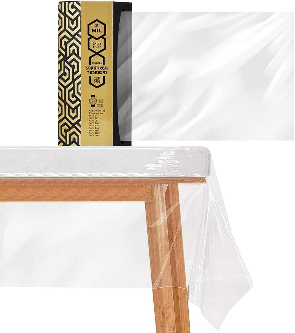 Amazon.com: Disposable Plastic Table Cloths for Parties, Picnic ...