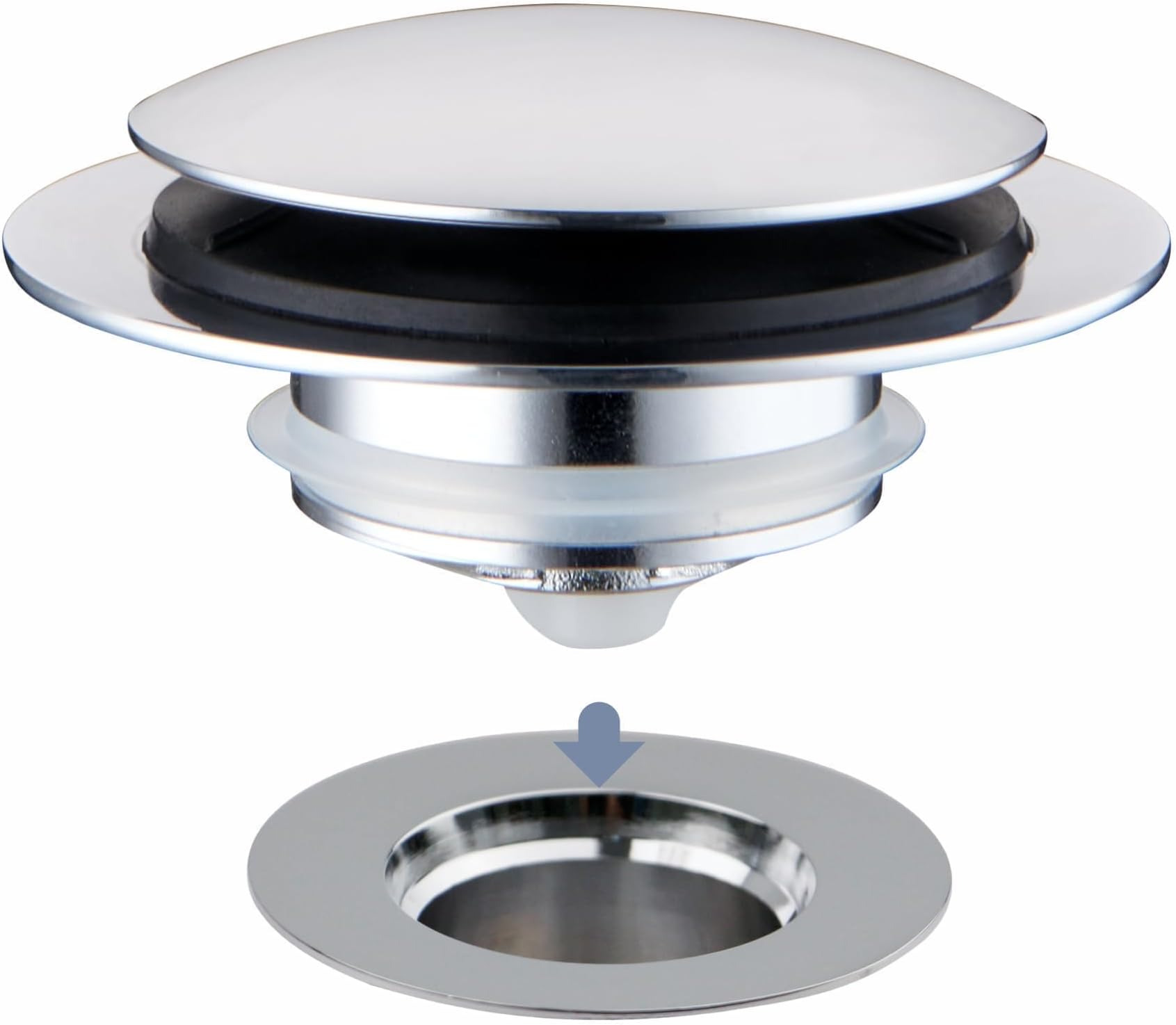 Amazon.com: FASTROHY 2Pcs Bathtub Drain Stopper Bathroom Bath Tub Sink ...